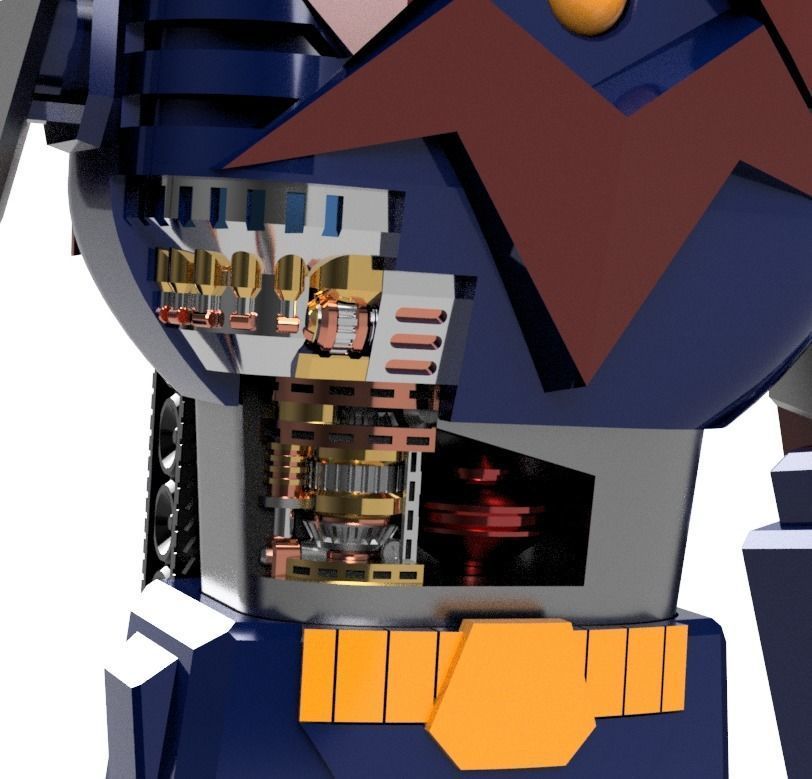 45cm perpect voltes v maintenance version statue 3d models 3D model 3D ...