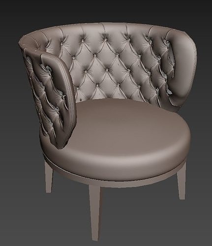 Custom Lounge Chair 3D model | CGTrader