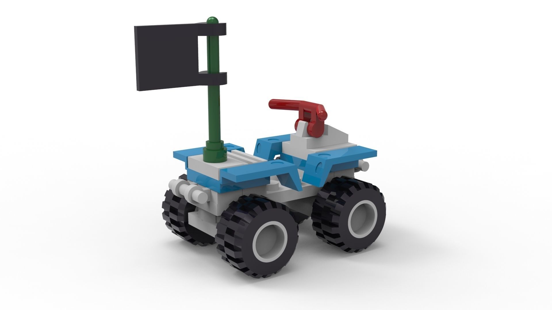 Simple Lego CAR in STEP file format free 3D model 3D printable | CGTrader