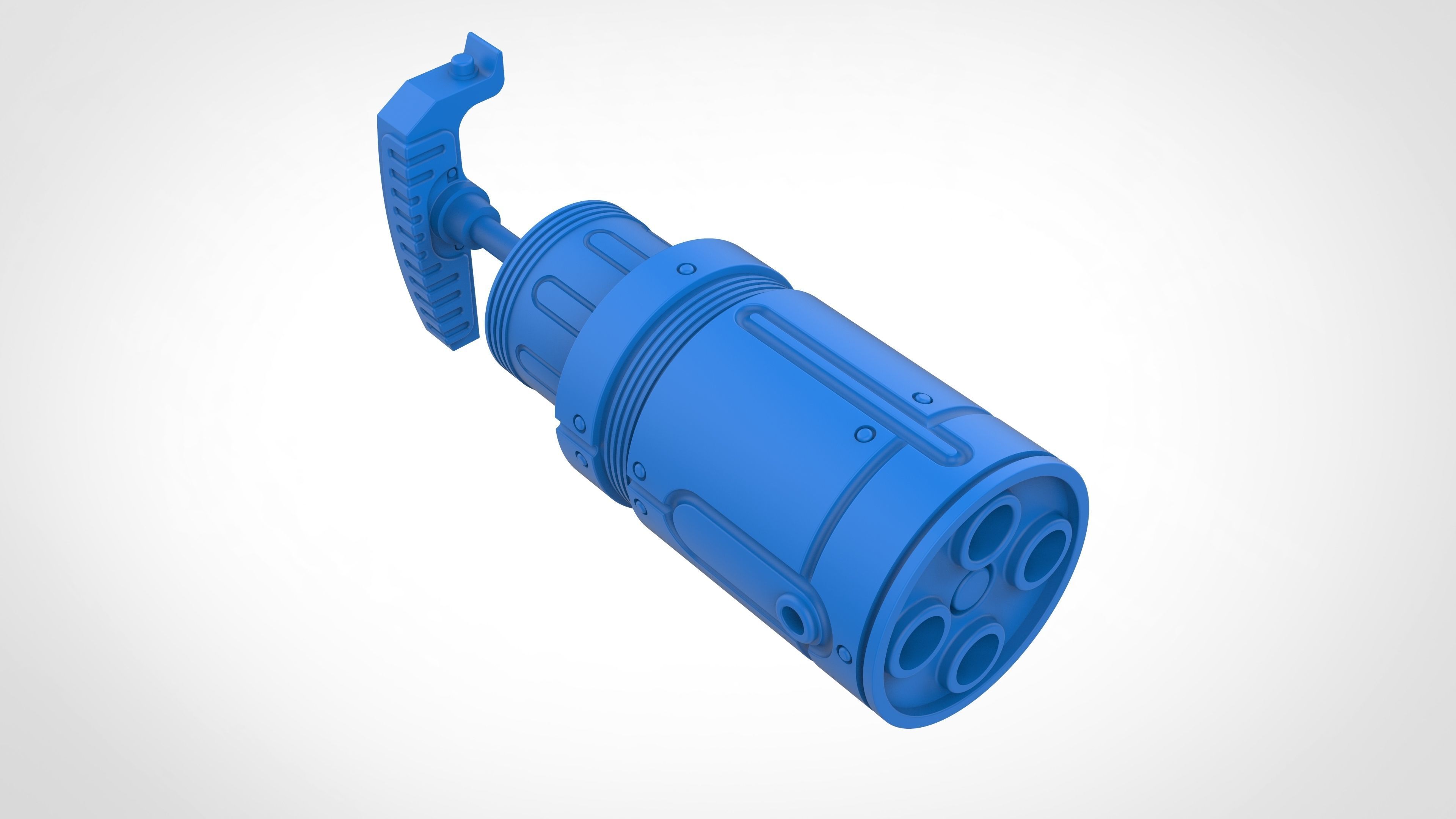 Grapple gun from the Batman comics 3D model 3D printable | CGTrader