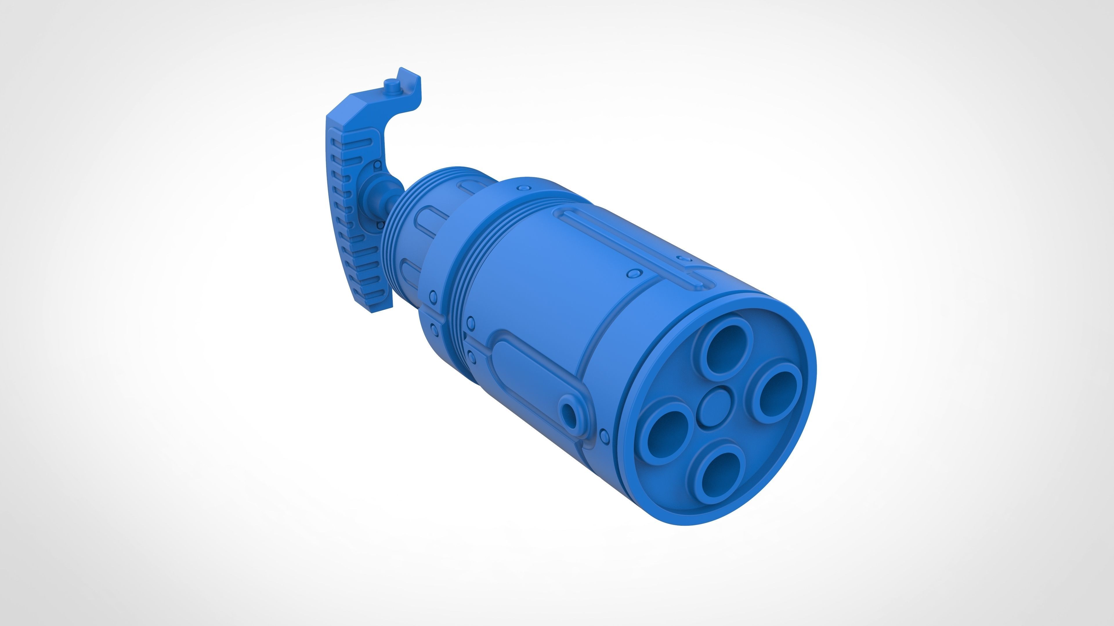 Grapple gun from the Batman comics 3D model 3D printable | CGTrader