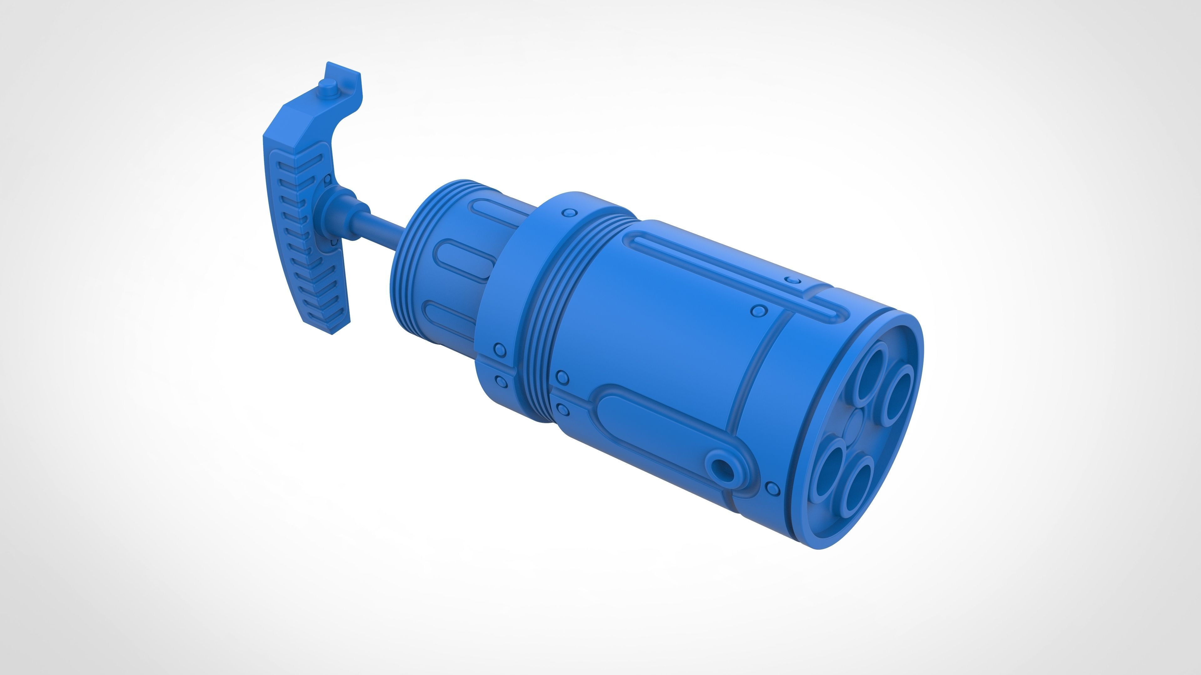 Grapple gun from the Batman comics 3D model 3D printable | CGTrader