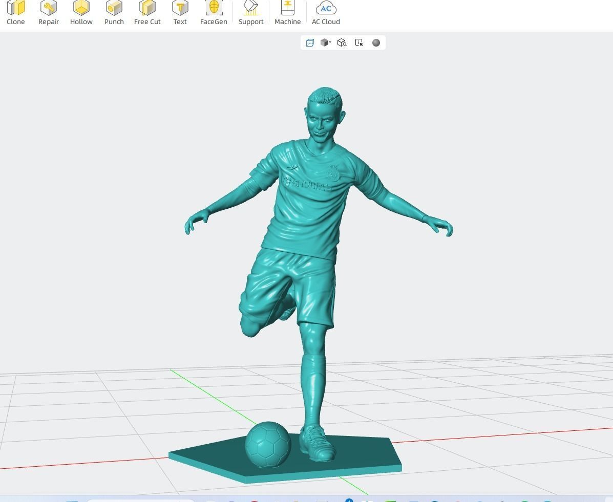 RONALDO AL-NASR 3D model 3D printable | CGTrader