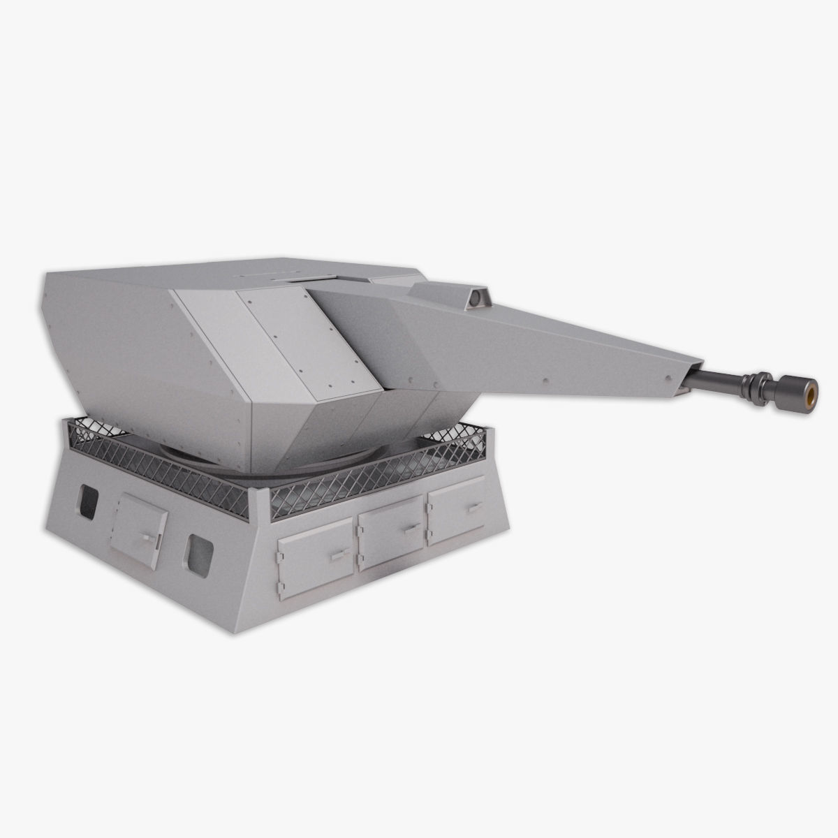 35MM Oerlikon Millenium Gun 3D model 3D model | CGTrader