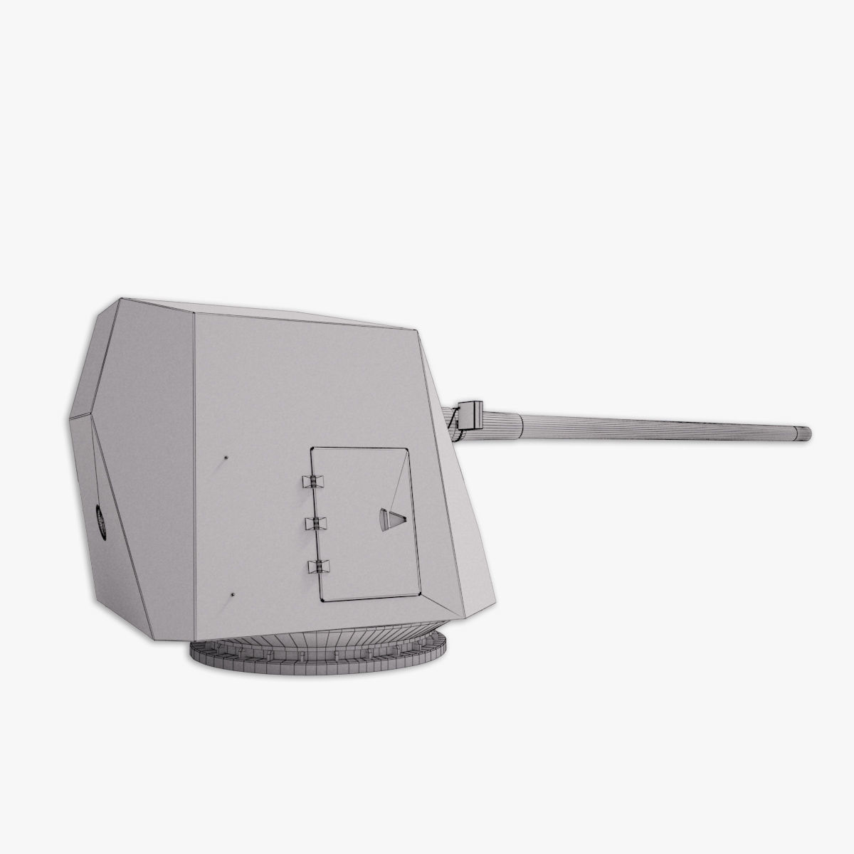 Mark 45 mod4 3D model 3D model | CGTrader