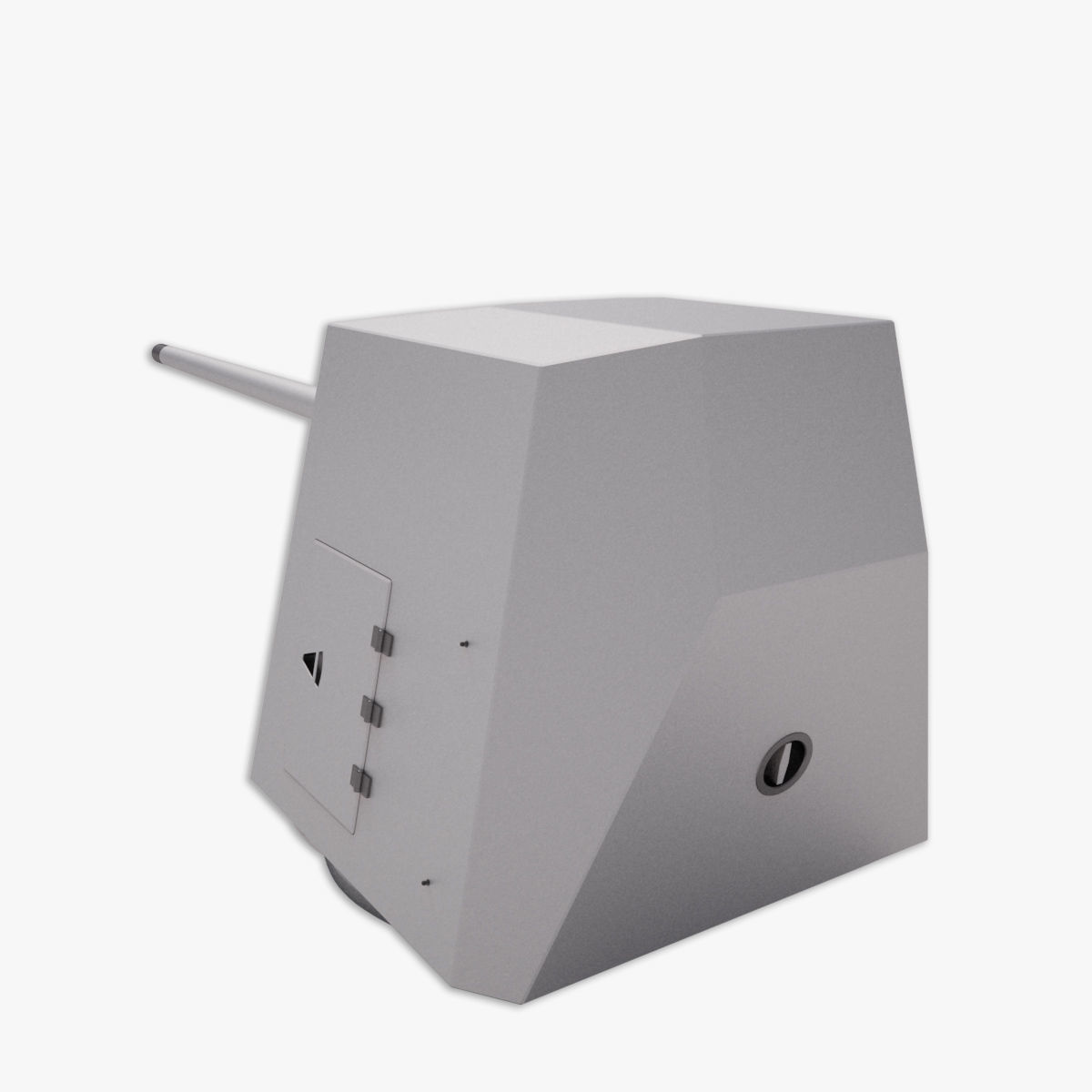 Mark 45 mod4 3D model 3D model | CGTrader