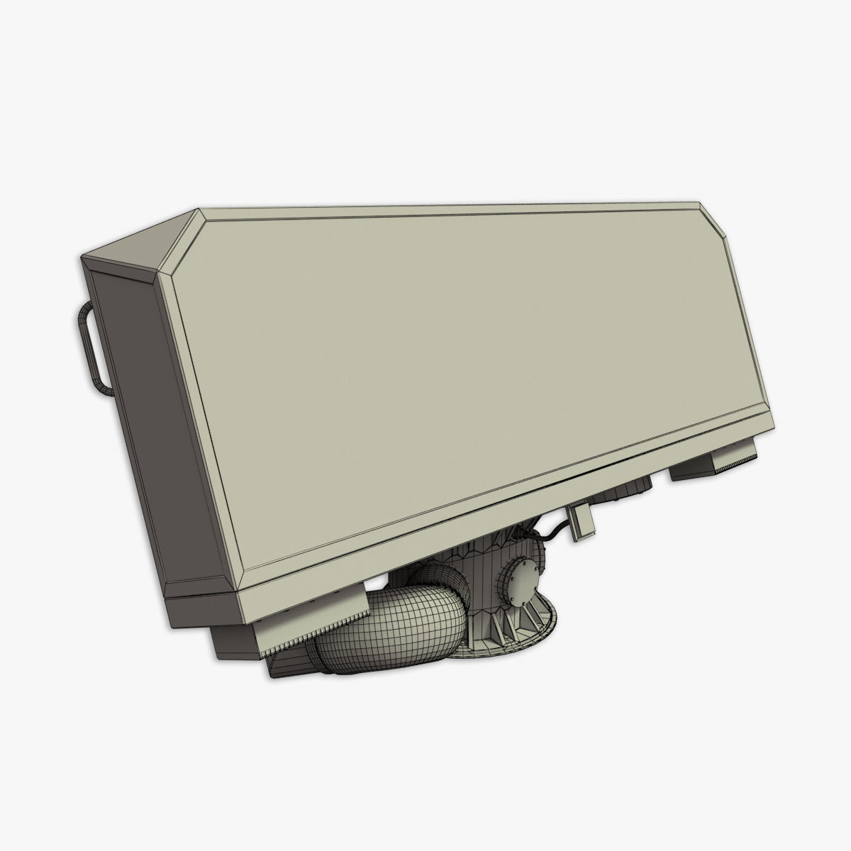 Sea giraffe radar 3D model | CGTrader