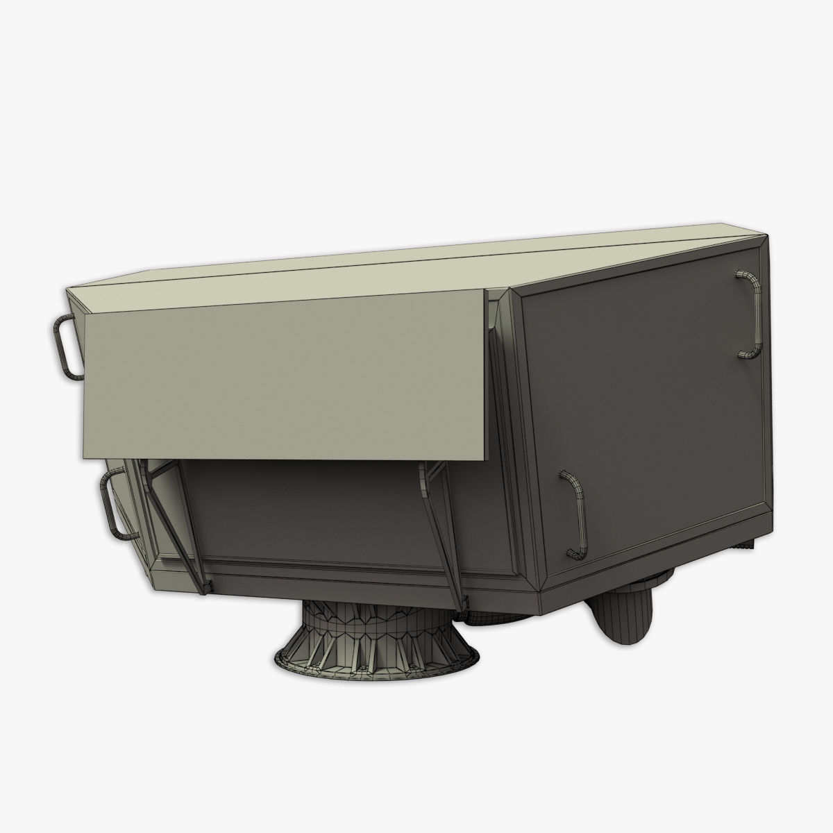 Sea giraffe radar 3D model | CGTrader