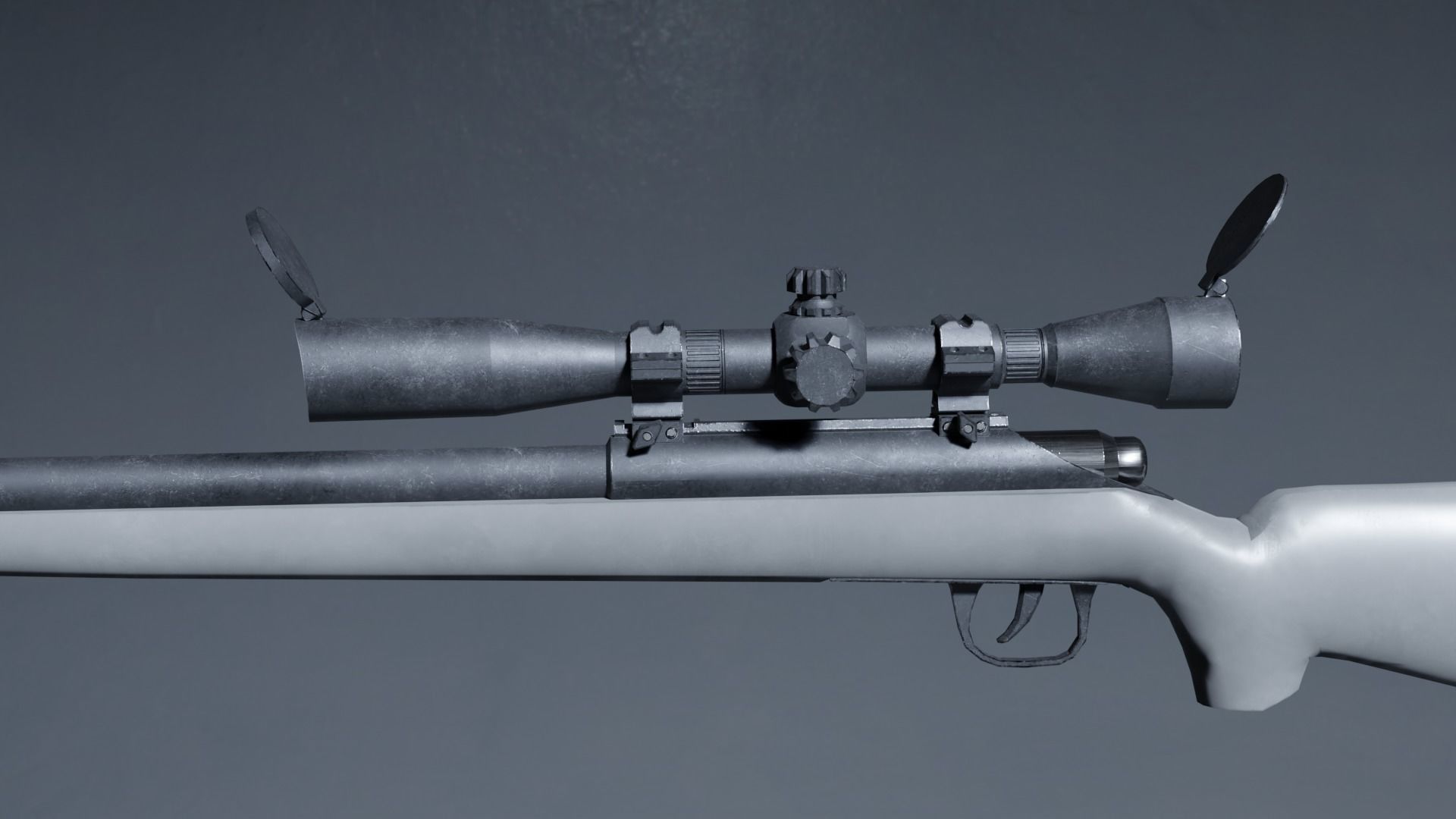 3D model Sniper M24 RIfle VR / AR / low-poly | CGTrader