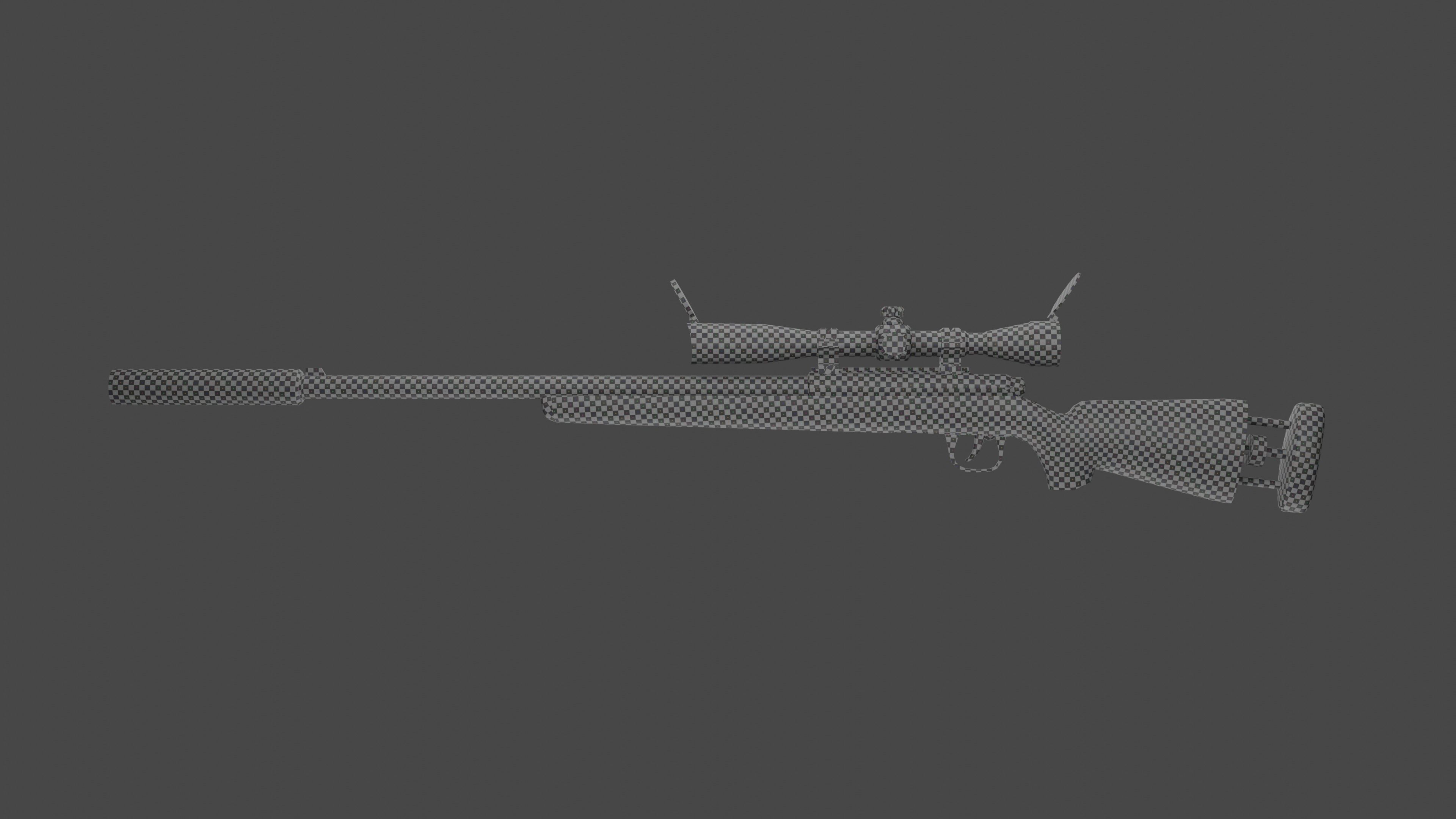 3D model Sniper M24 RIfle VR / AR / low-poly | CGTrader
