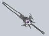 3D model Necrosword VR / AR / low-poly | CGTrader