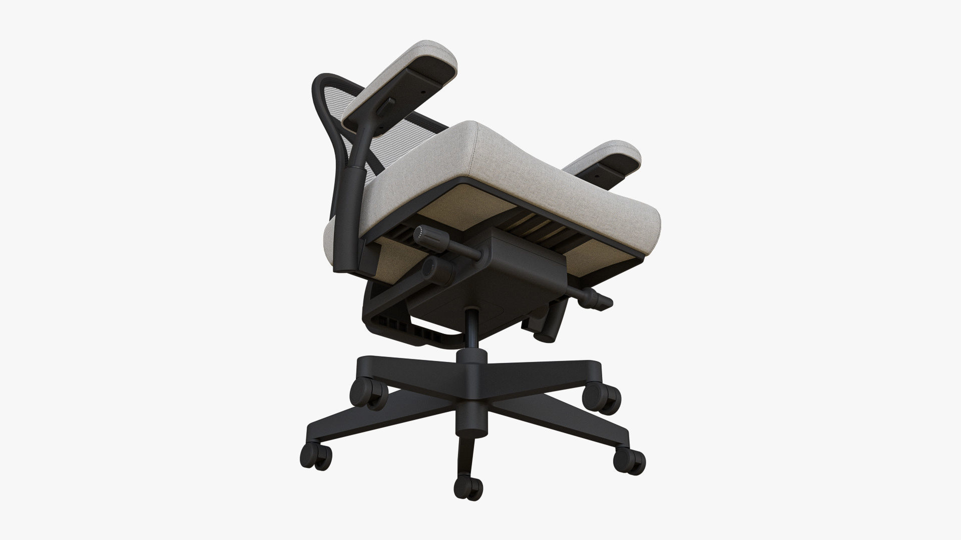 Low Back Ergonomic Office Chair 3D model | CGTrader
