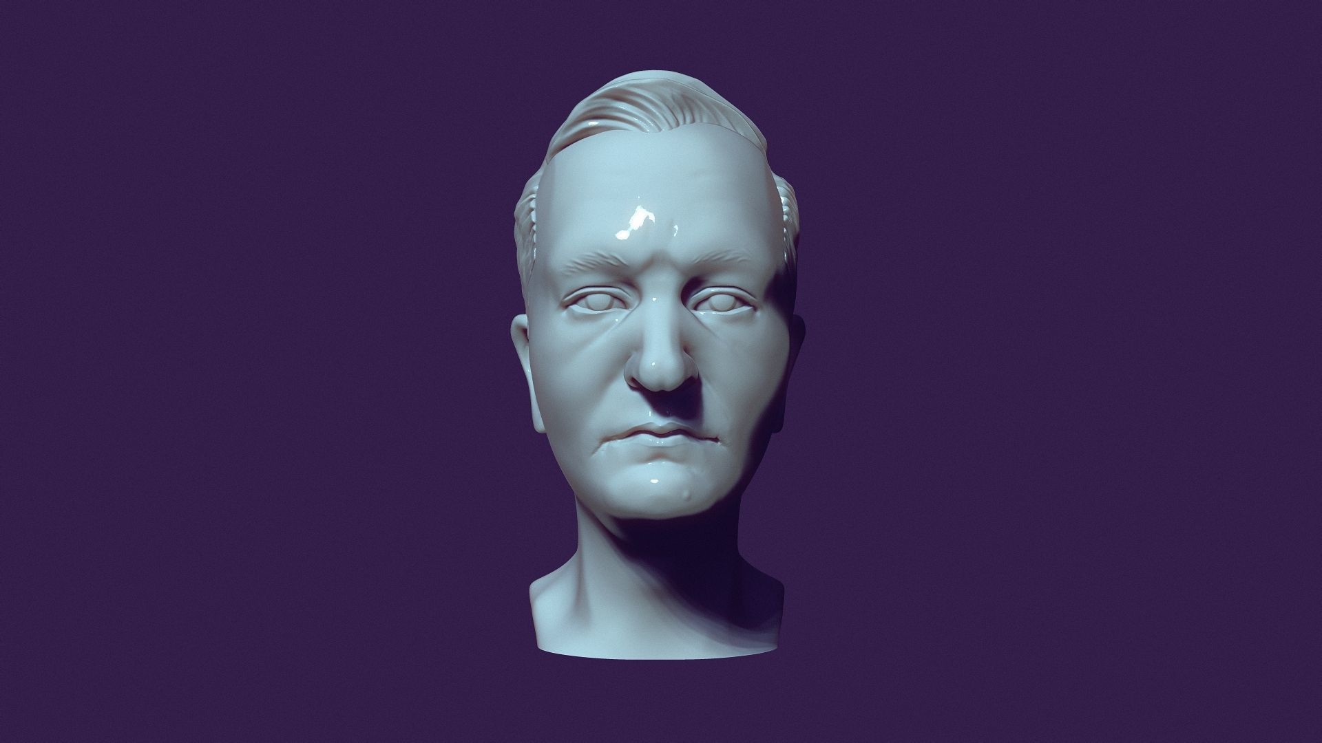 RANDOM FACES 3D model 3D printable | CGTrader