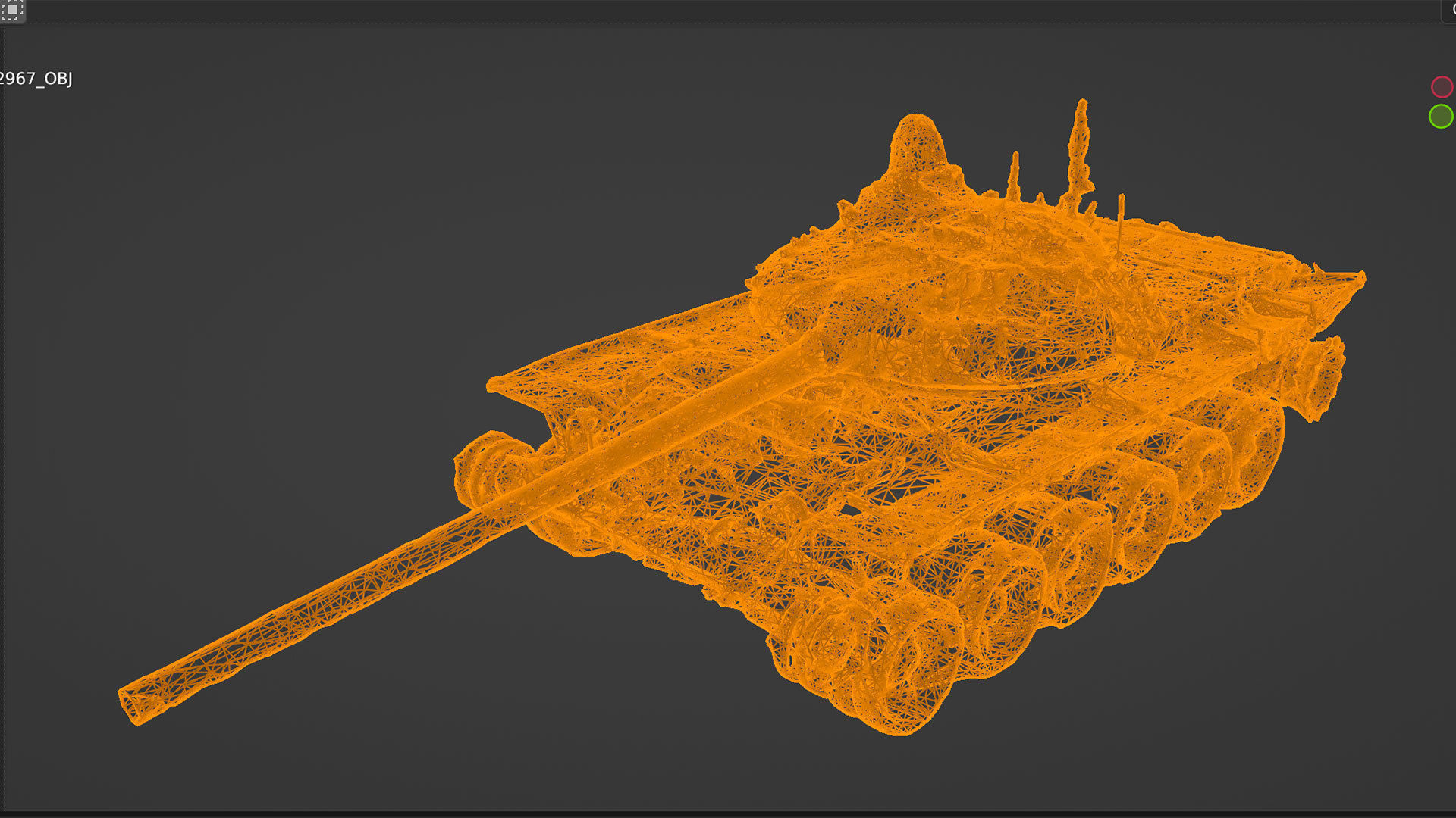 Destroyed T-72 tank 3D model | CGTrader