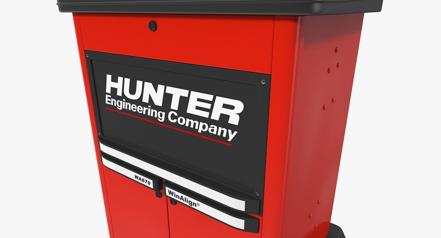 Hunter HawkEye Elite WA570 Console 3D model | CGTrader