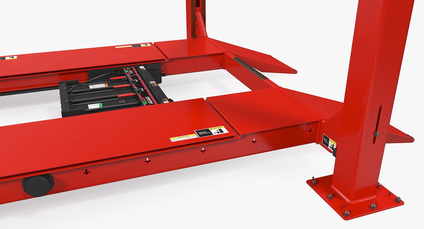 Hunter HawkEye Elite Wheel Aligner Car System with Lift 3D model | CGTrader