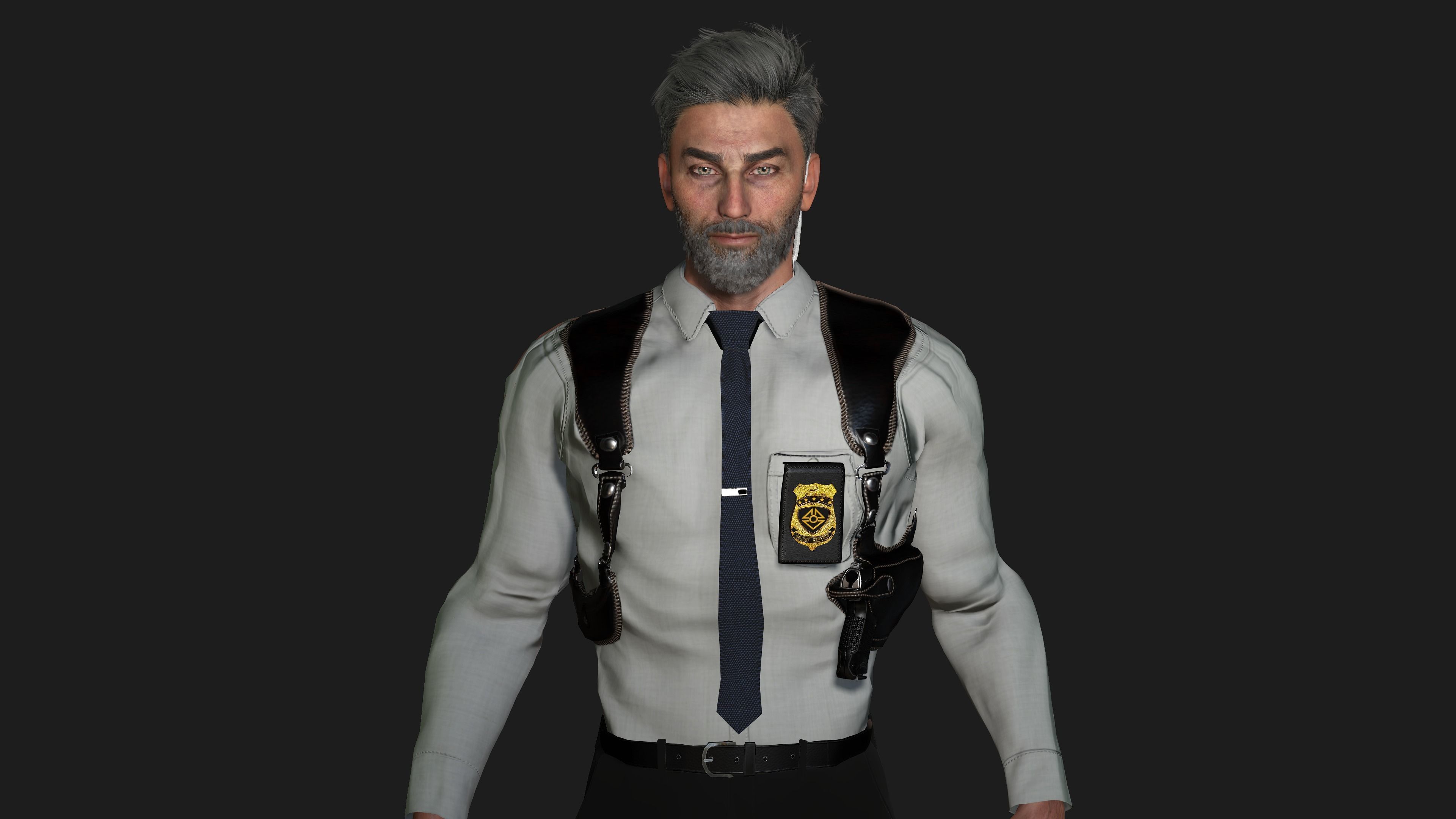 3D model AAA 3D REALISTIC CHARACTER -POLICEMAN AND POLICEWOMAN GAME ...