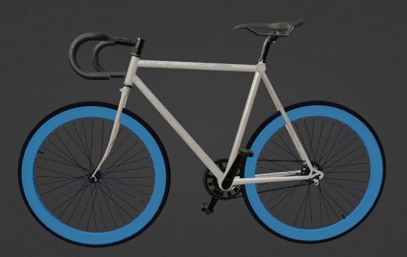 Fixie free 3D model | CGTrader