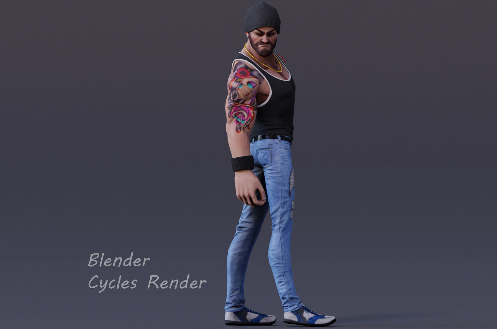 3D model James Cartoon Rig V2 VR / AR / low-poly | CGTrader