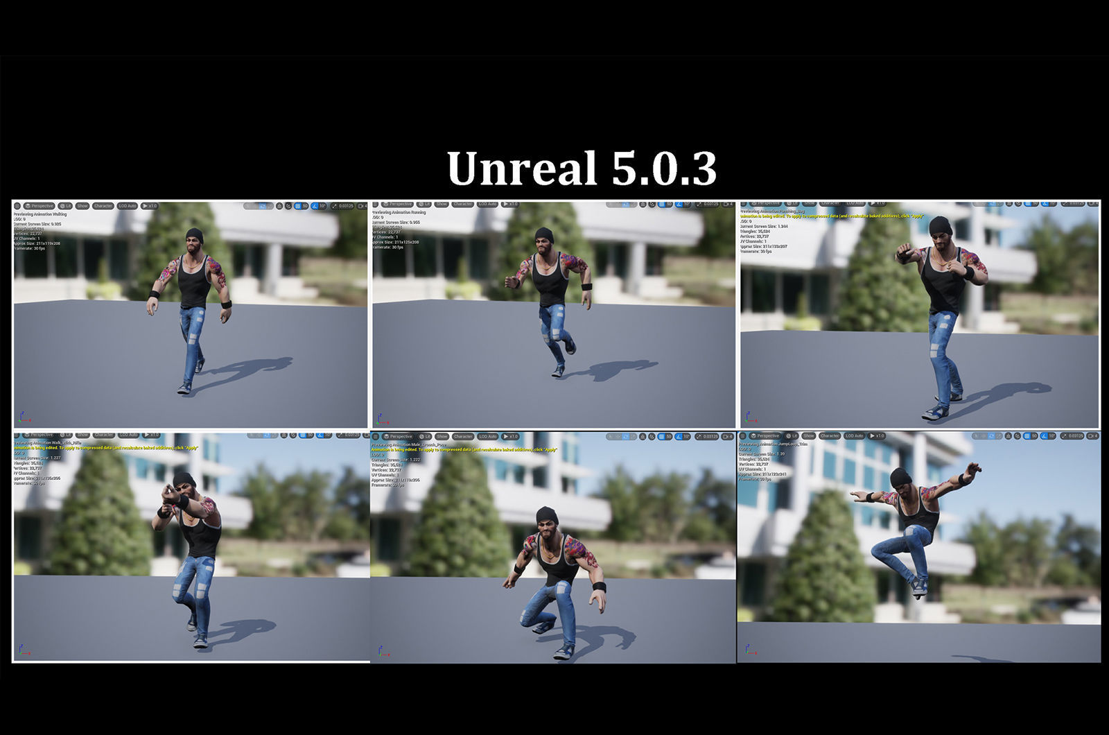 3D model James Cartoon Rig V2 VR / AR / low-poly | CGTrader