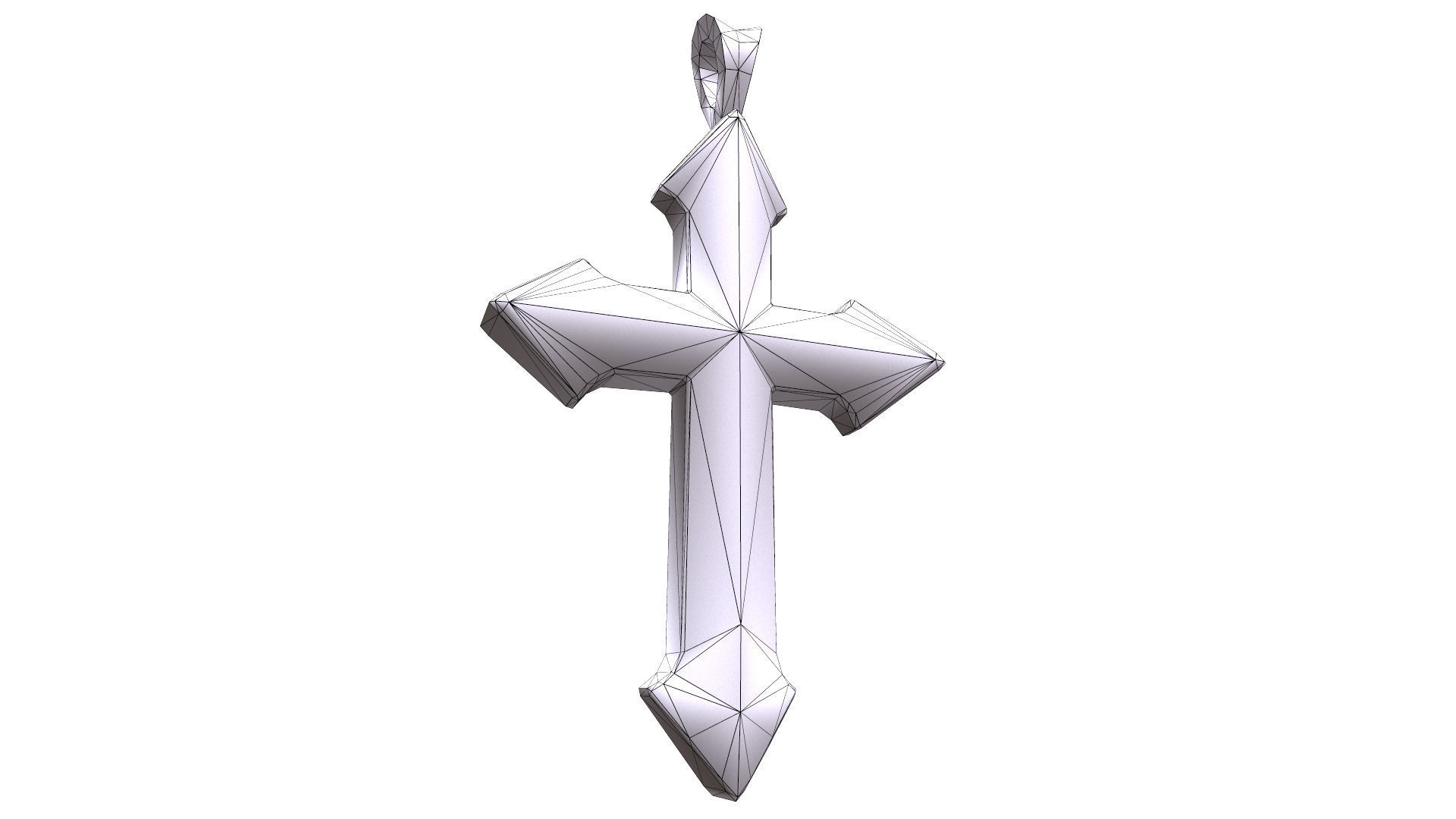 3D model Low-poly Game Ready 3D Model of Biker Arrow Cross VR / AR ...