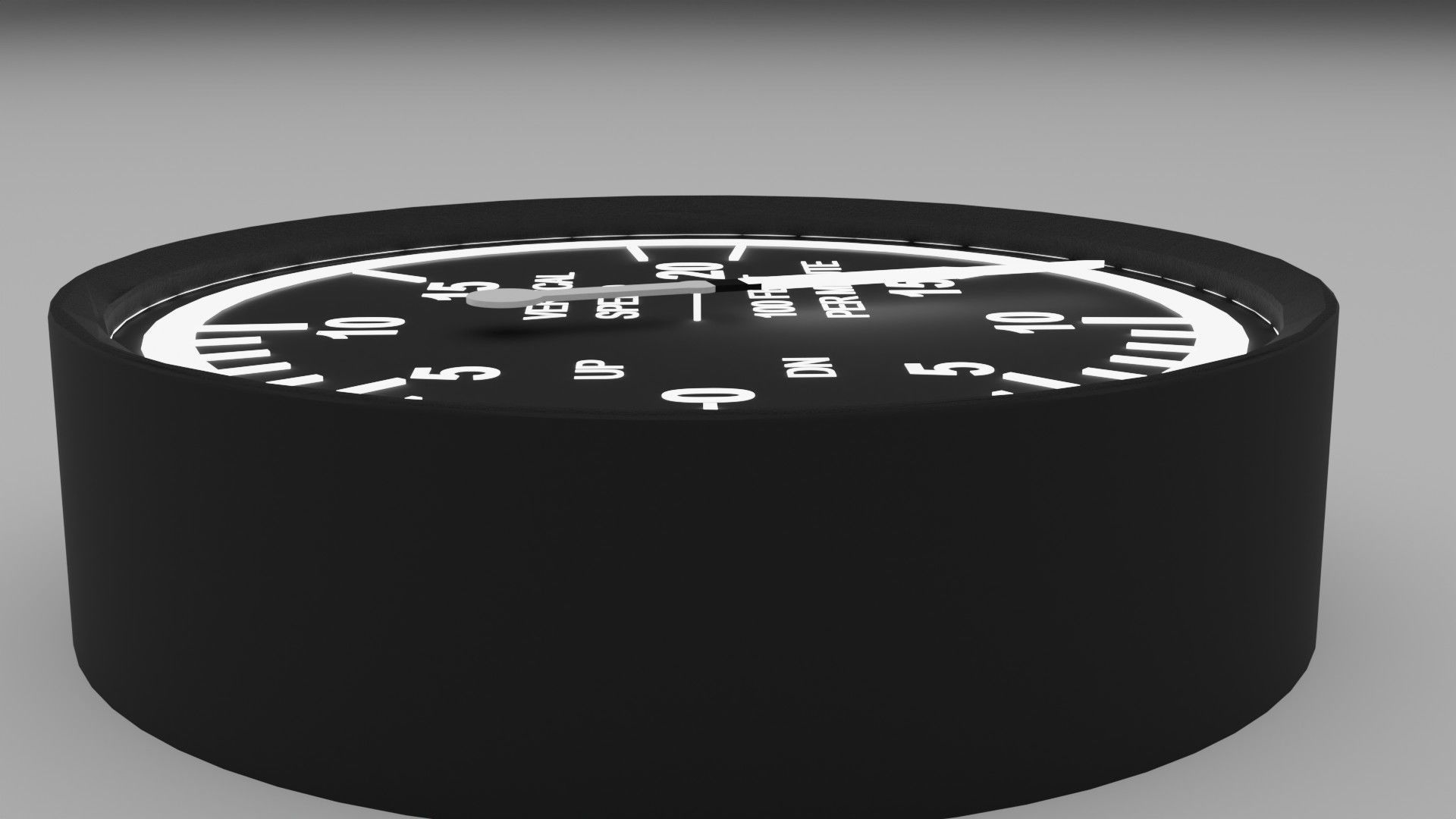 Vertical Speed Indicator 3D model | CGTrader