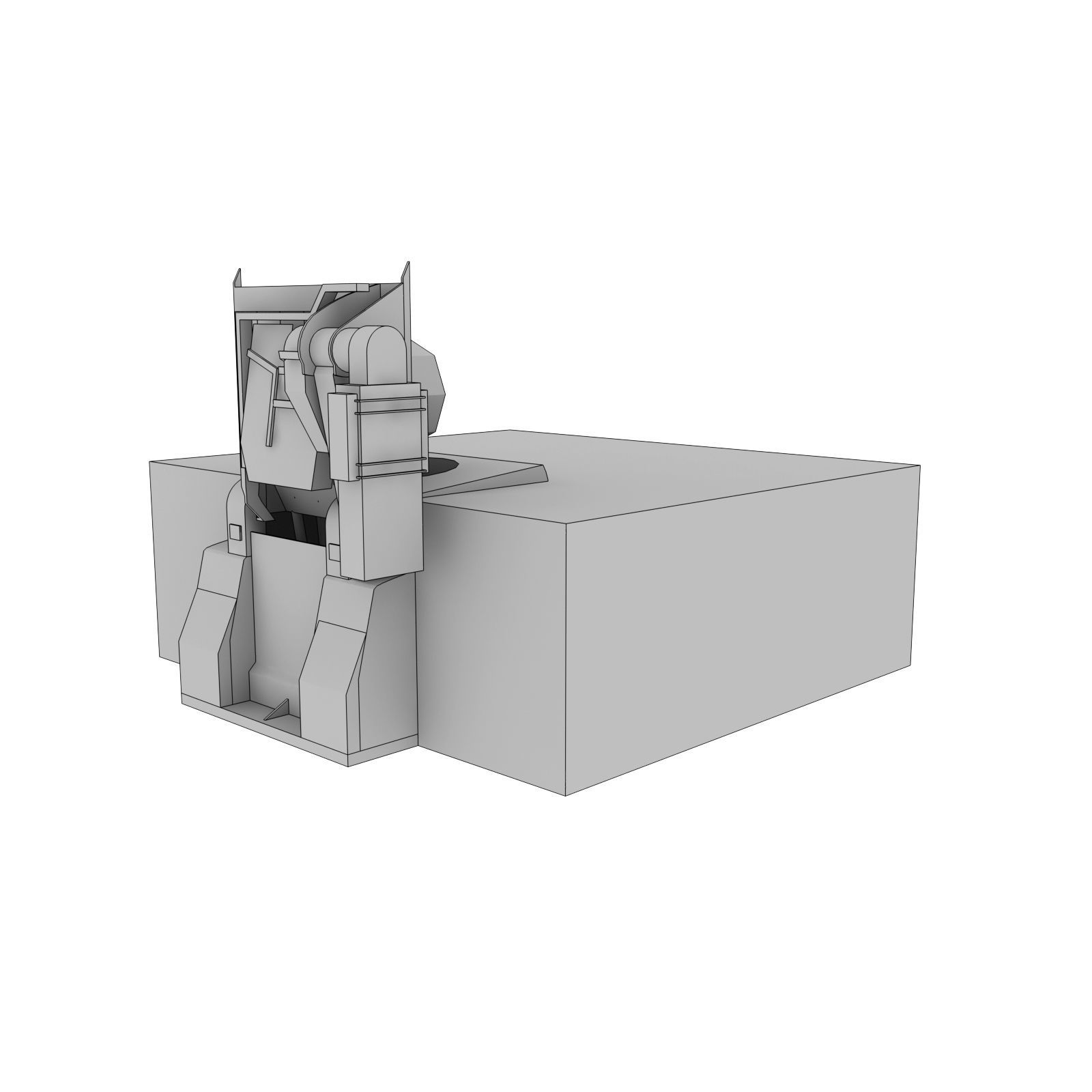 Furnace Machine free VR / AR / low-poly 3D model | CGTrader