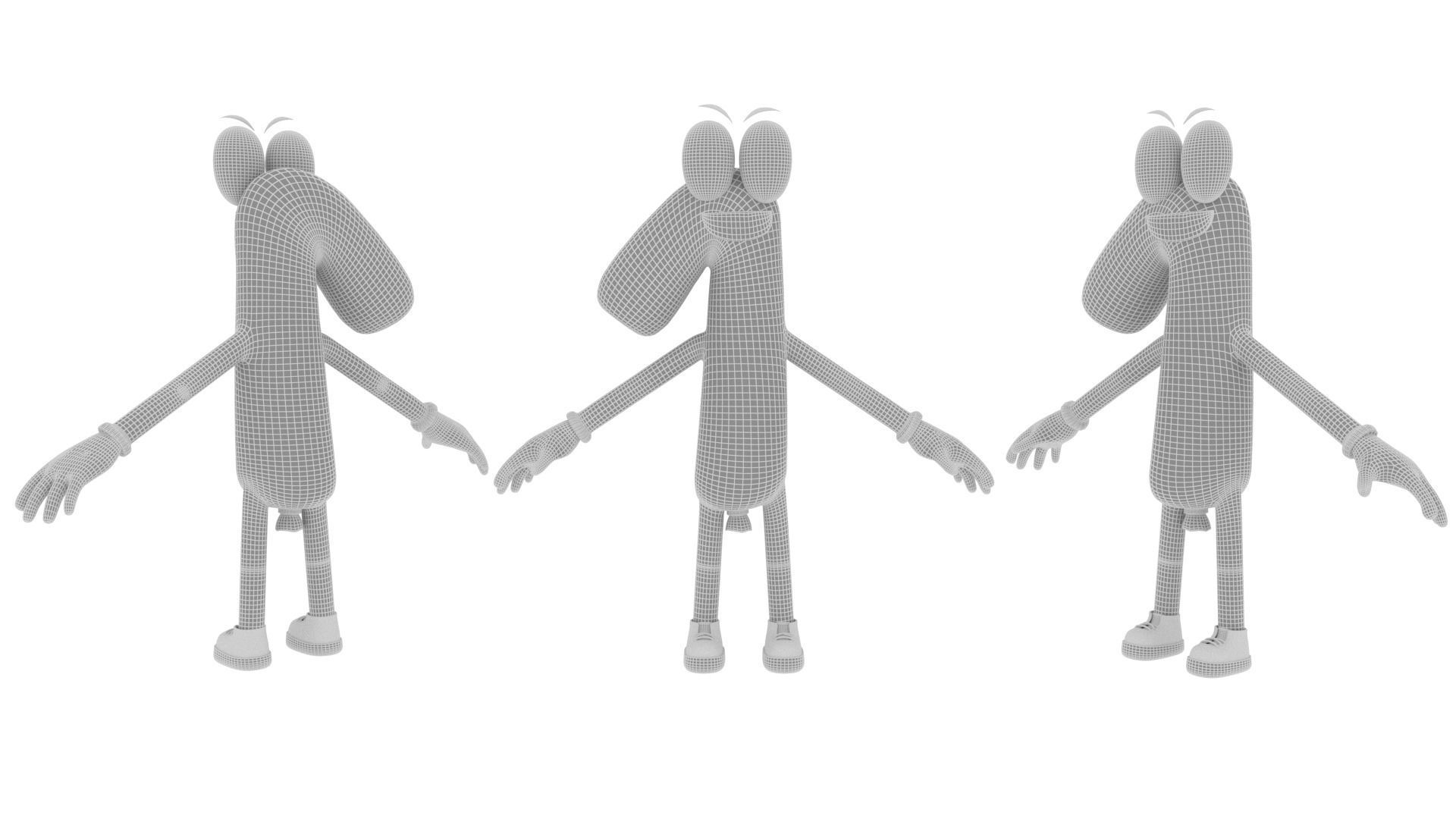 3D model Number One 1 Cartoon Animated VR / AR / low-poly | CGTrader