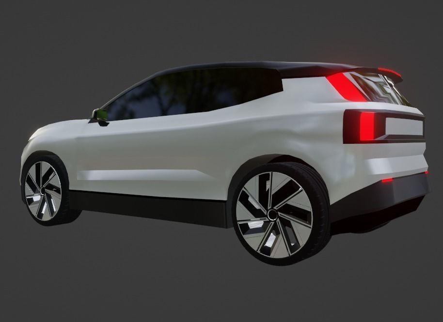 3D model Volvo wheel VR / AR / low-poly | CGTrader