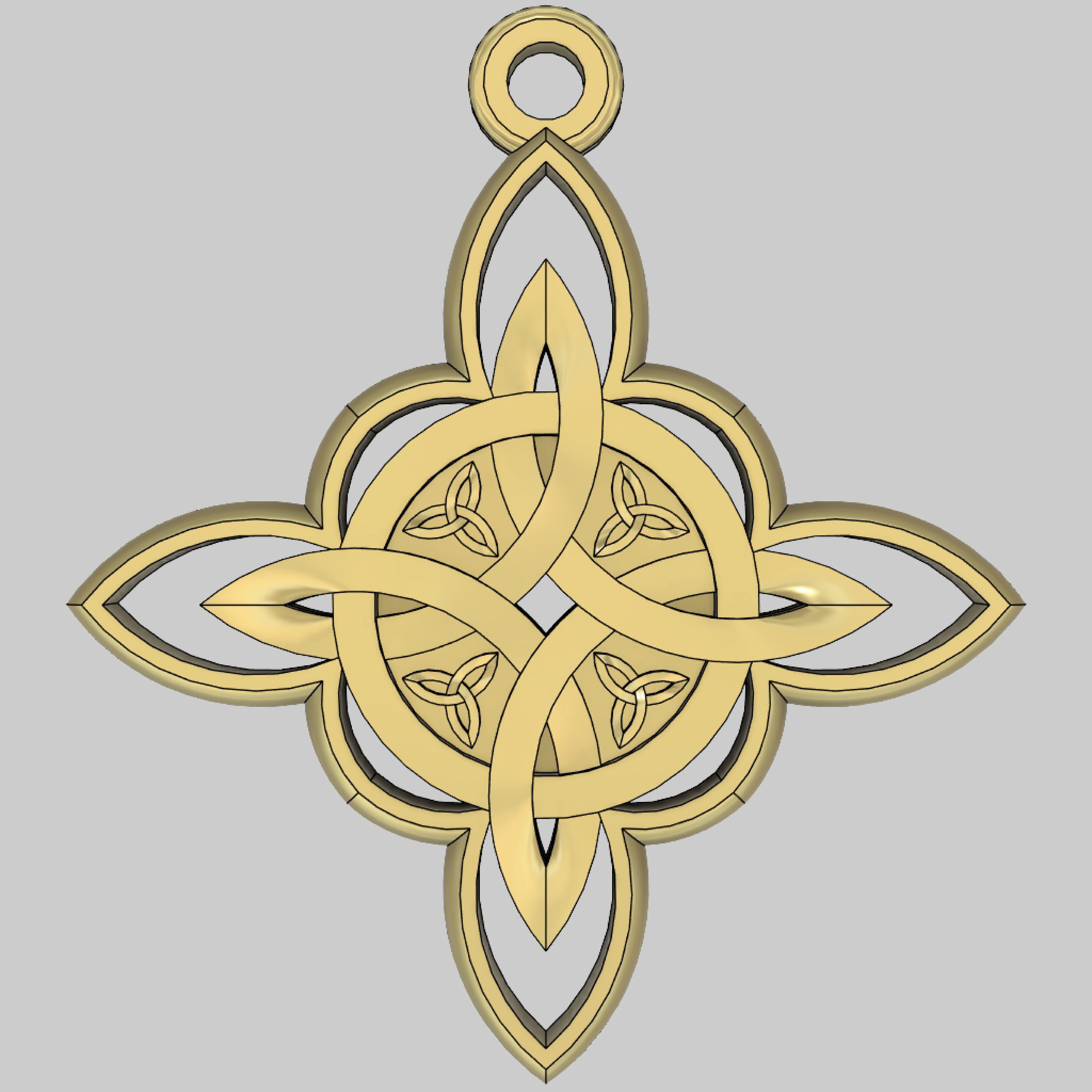 Witch Knot - Nudo De Brujas 3D model 3D printable | CGTrader