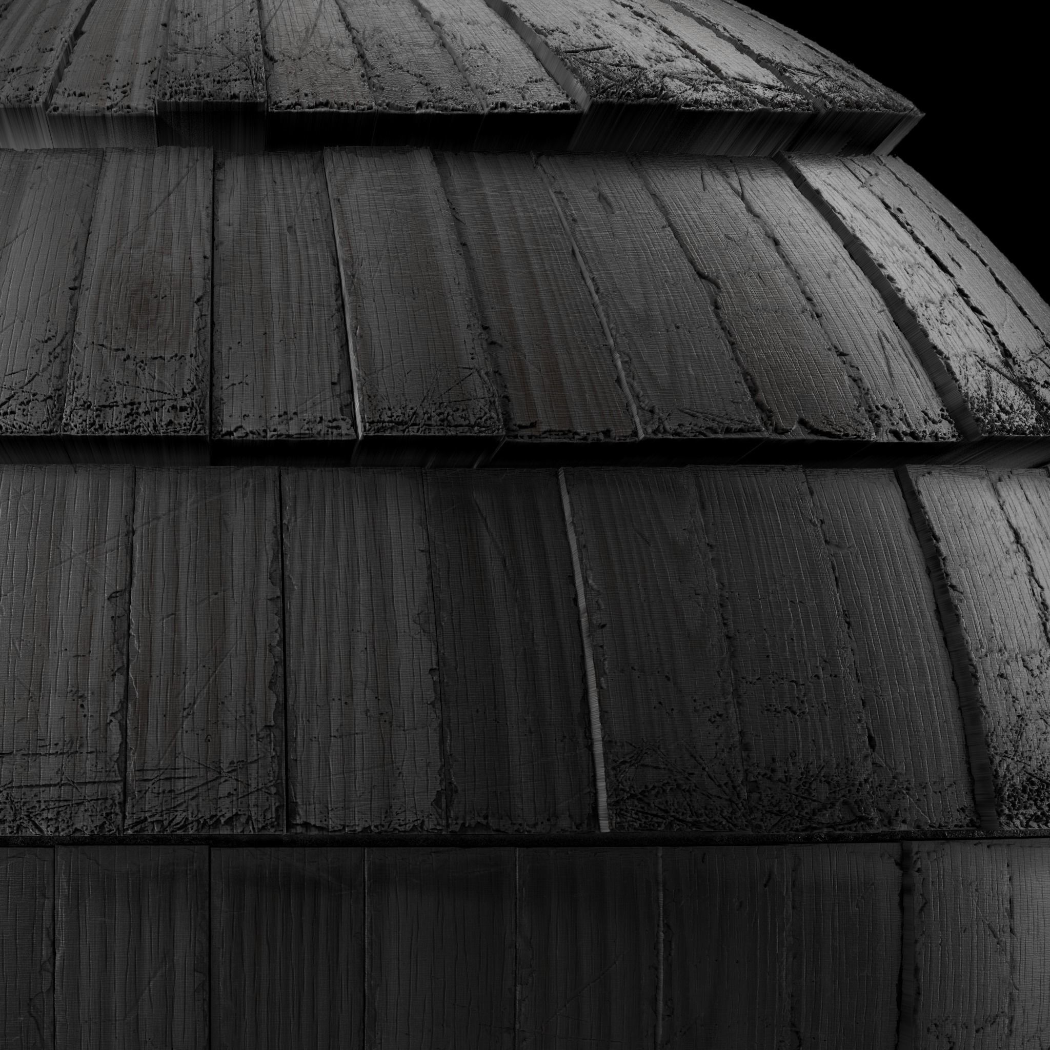 Texture Roof Tile Materials 78- Wooden Roofing Sbsar Seamless Pbr 4k VR ...