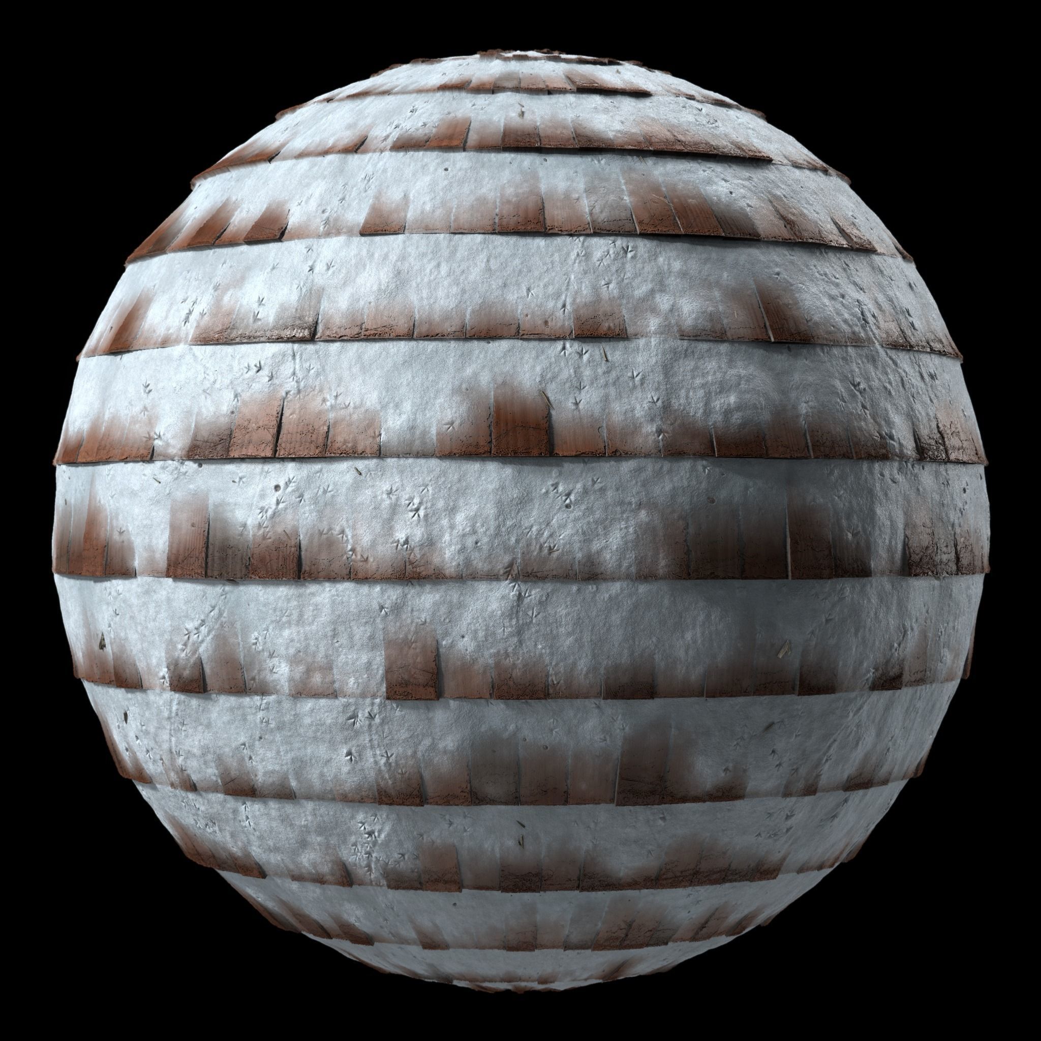 Texture Roof Tile Materials 80- Wooden Roofing Sbsar Seamless Pbr VR ...