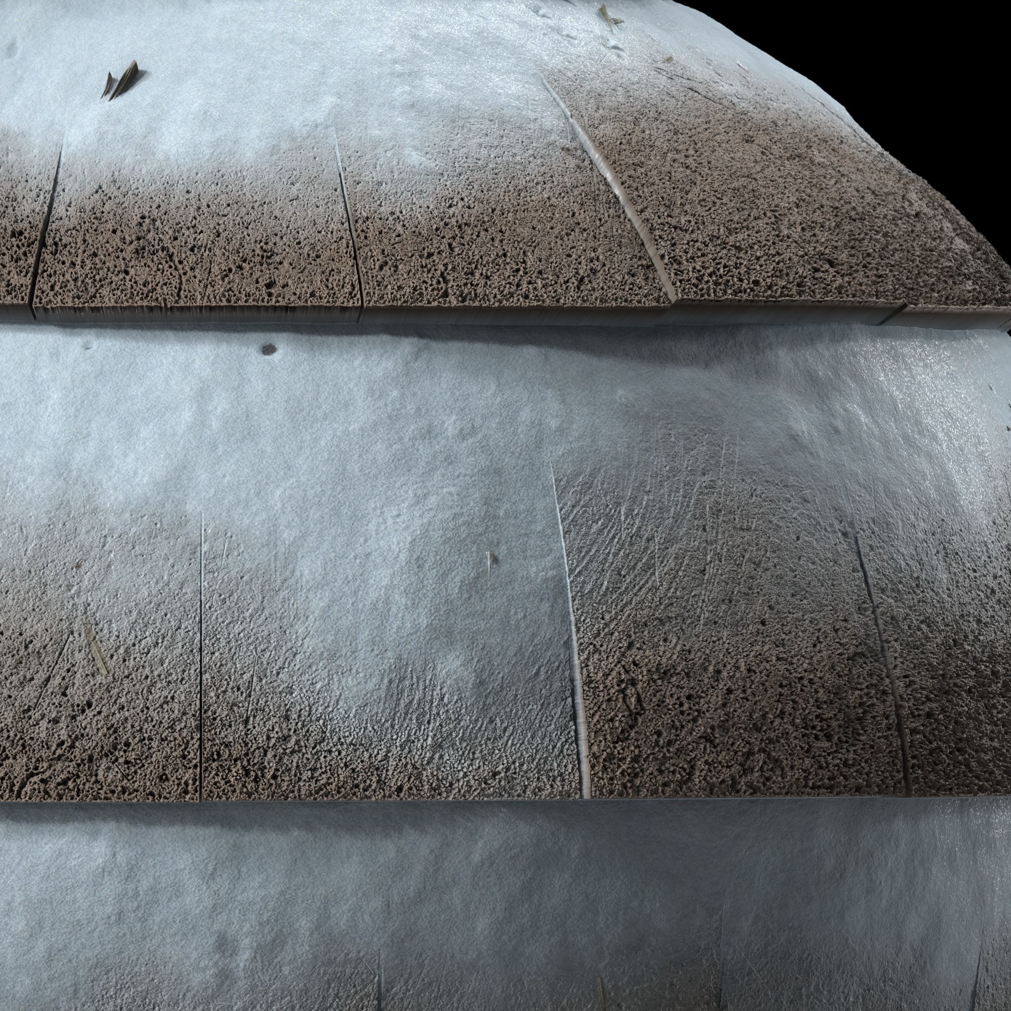Texture Roof Tile Materials 66- Concrete Roofing by Sbsar Seamless Pbr ...