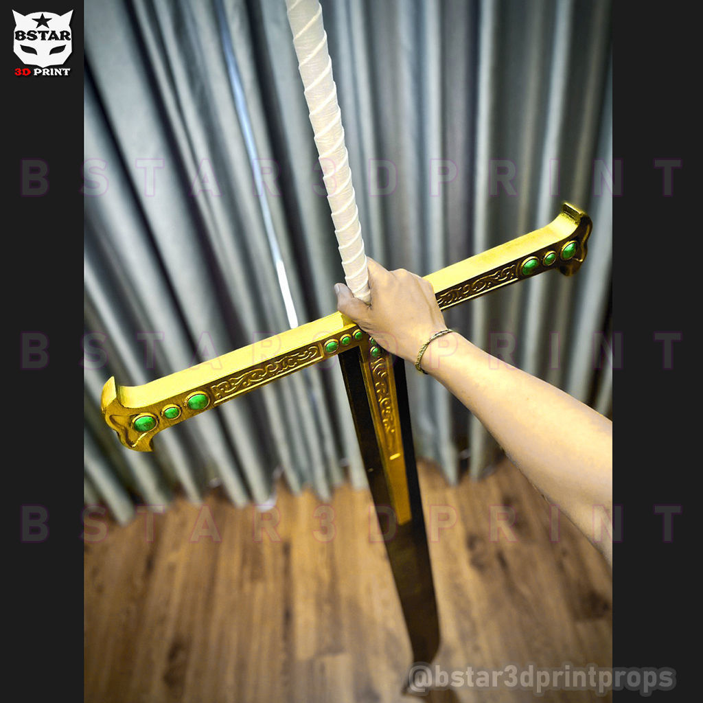 Yoru Sword - Mihawk Weapon High Quality - One Piece Live Action 3D ...