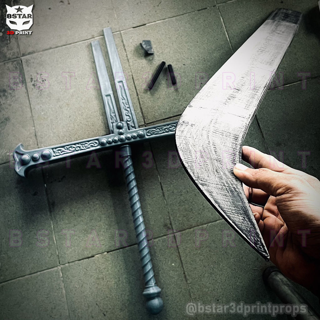 Yoru Sword - Mihawk Weapon High Quality - One Piece Live Action 3D ...