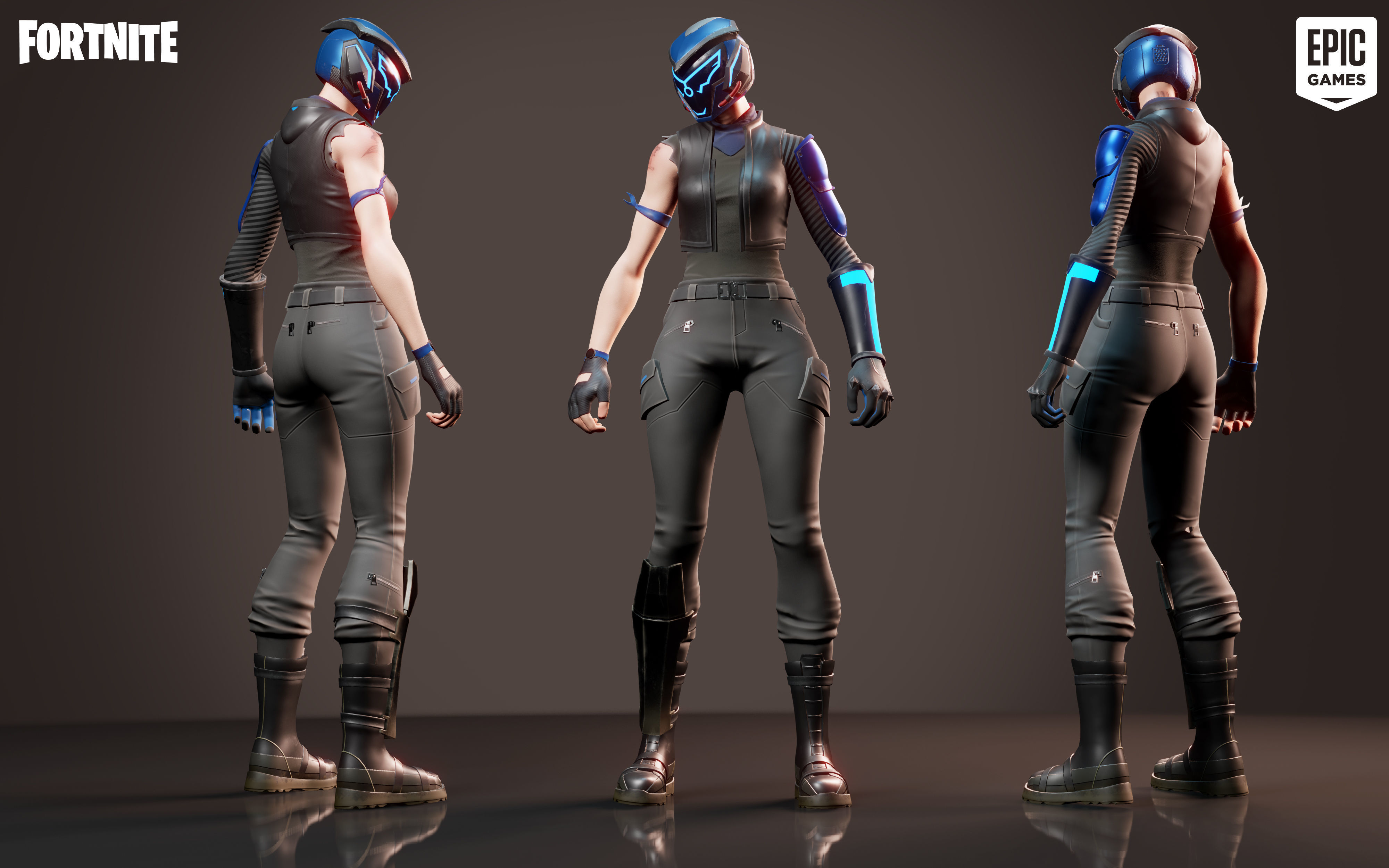 Fortnite Character free VR / AR / low-poly 3D model animated | CGTrader
