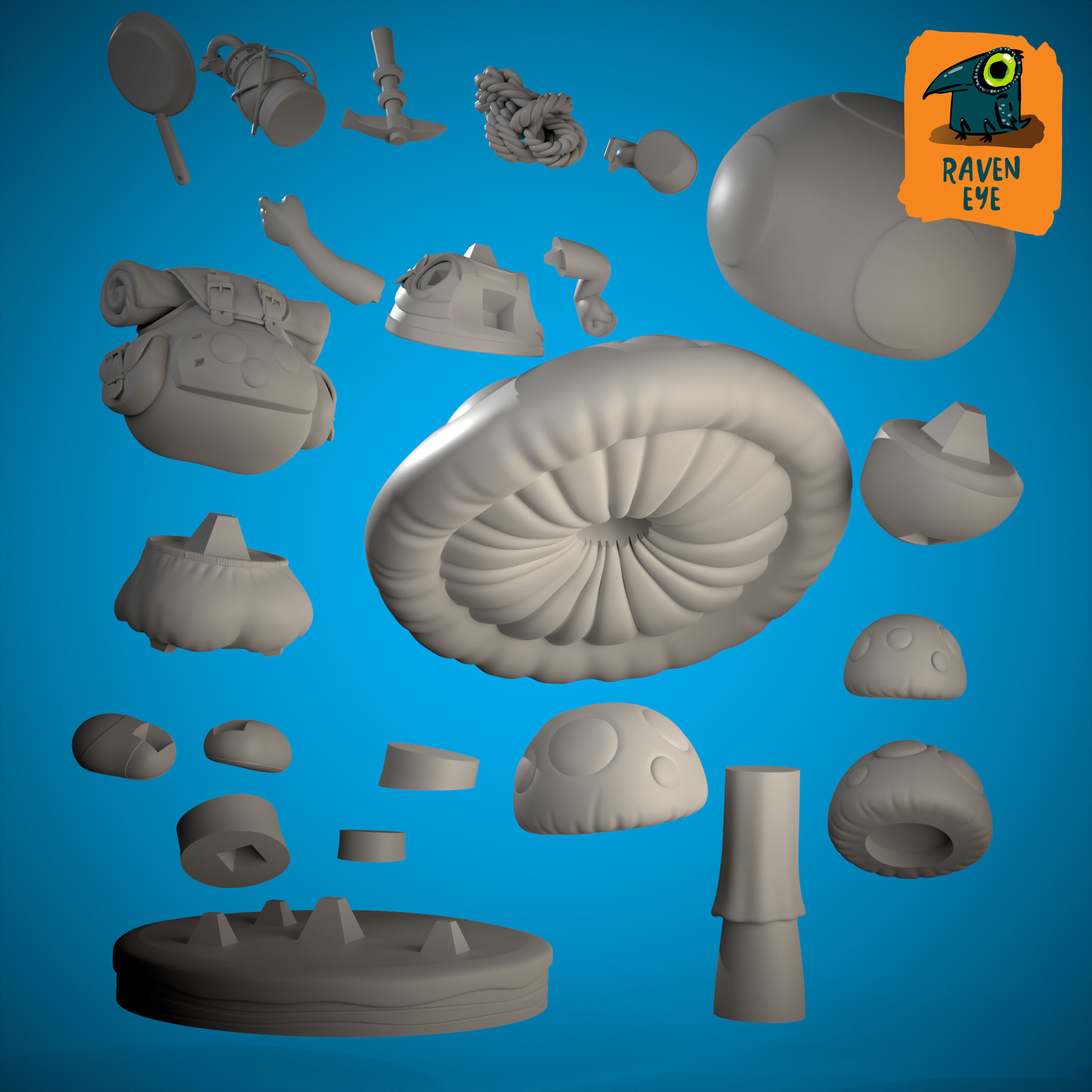 Toad from Super Mario Bros 3D model 3D printable | CGTrader