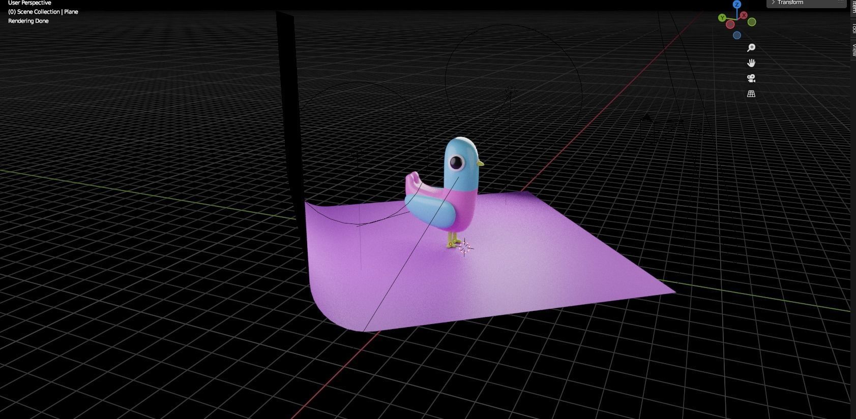 Mesmerizing Avian Elegance in Blender free 3D model animated | CGTrader
