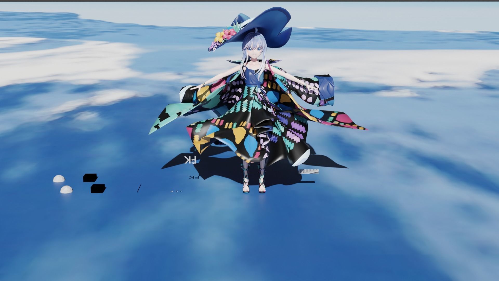 3D model Irena Girl VR / AR / low-poly | CGTrader