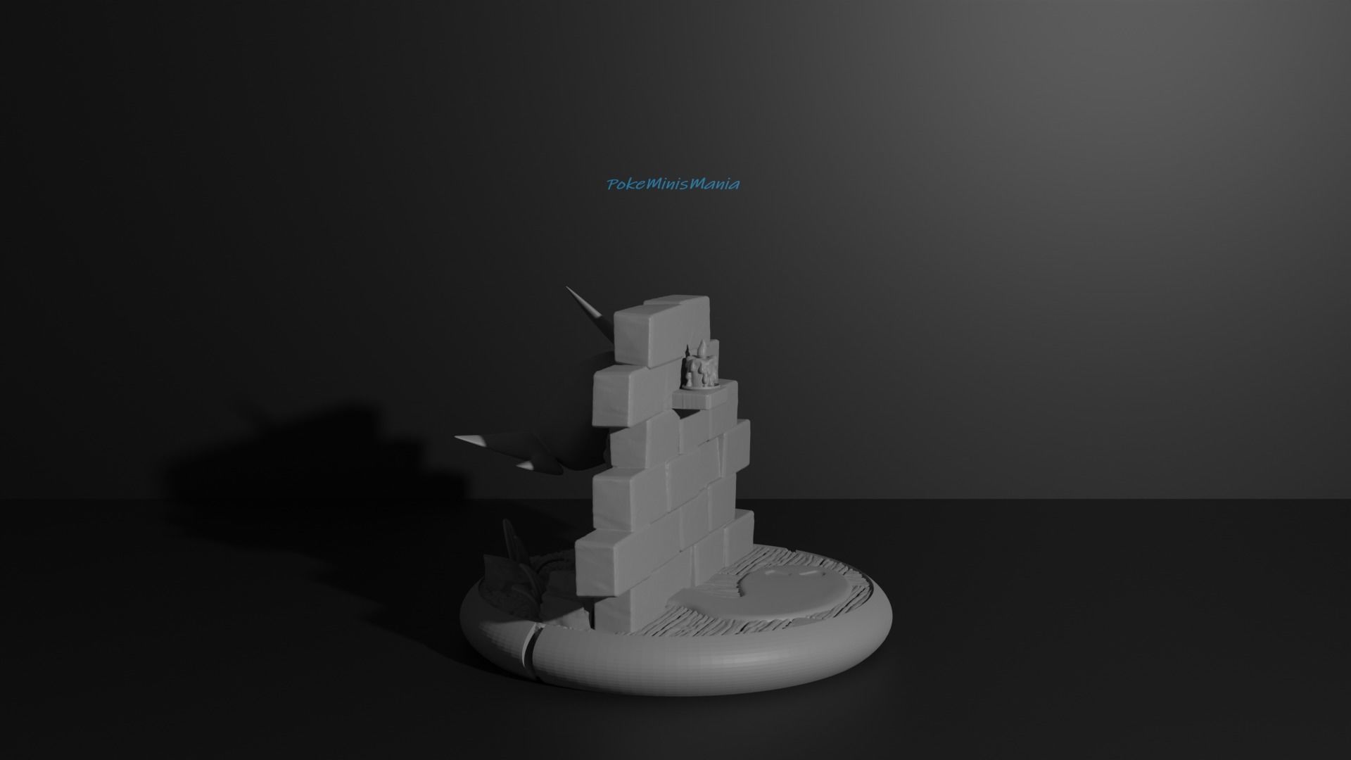 Sableye pokemon 3D print model 3D model 3D printable | CGTrader