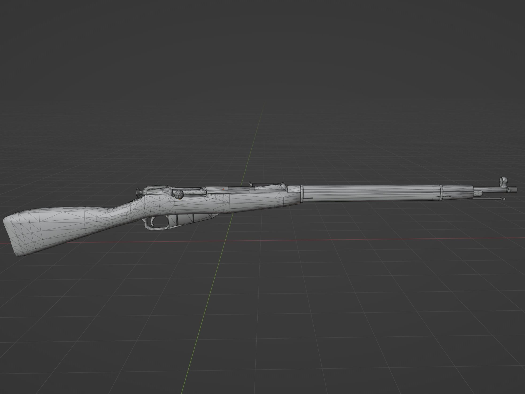 3D model Mosin Nagant 1891 30 VR / AR / low-poly | CGTrader