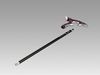 Honkai Star Rail Welt Yang Crutch Cosplay Weapon Pro 3D model 3D ...