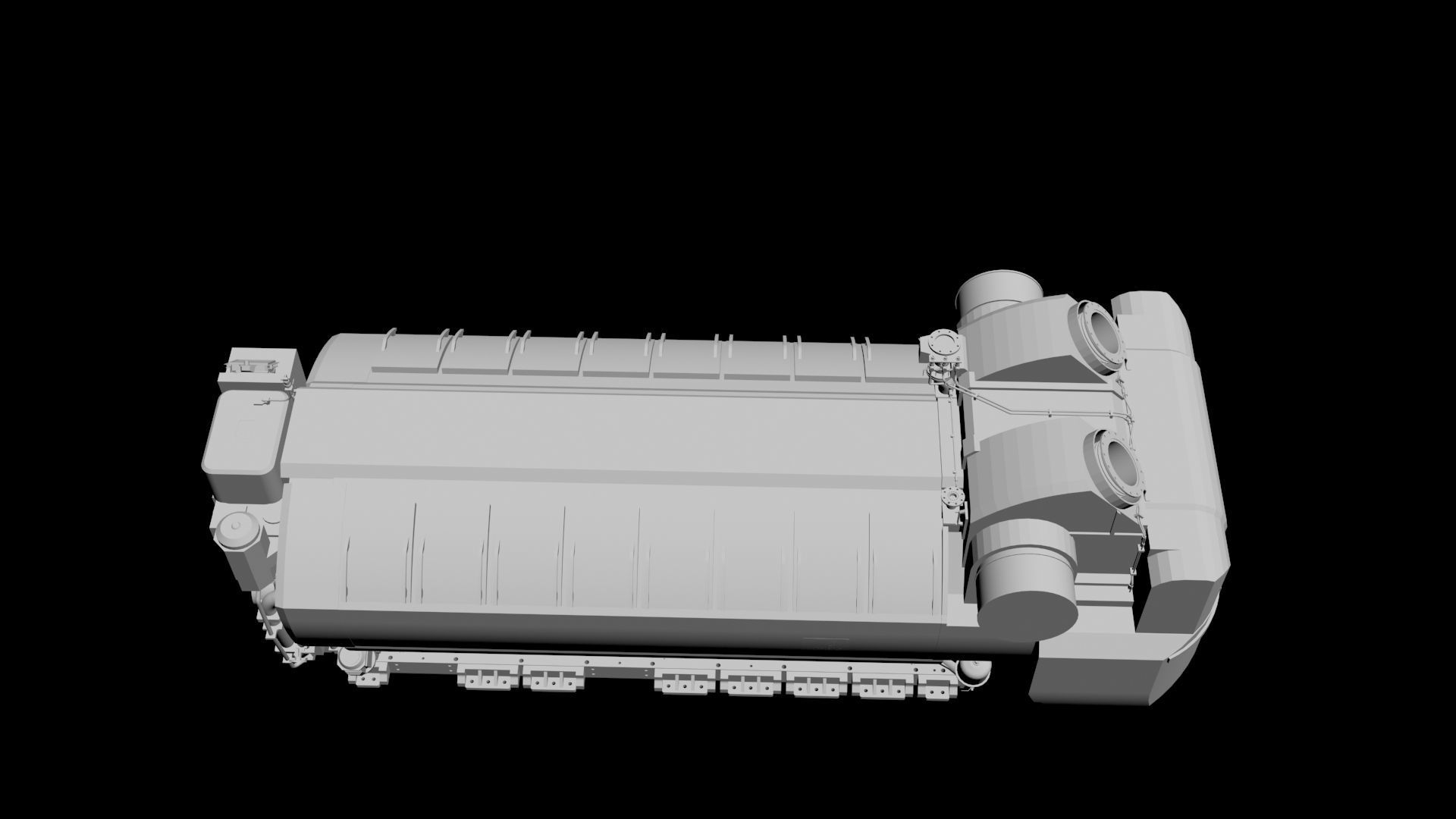 3D model Wartsila Engine Marine VR / AR / low-poly | CGTrader