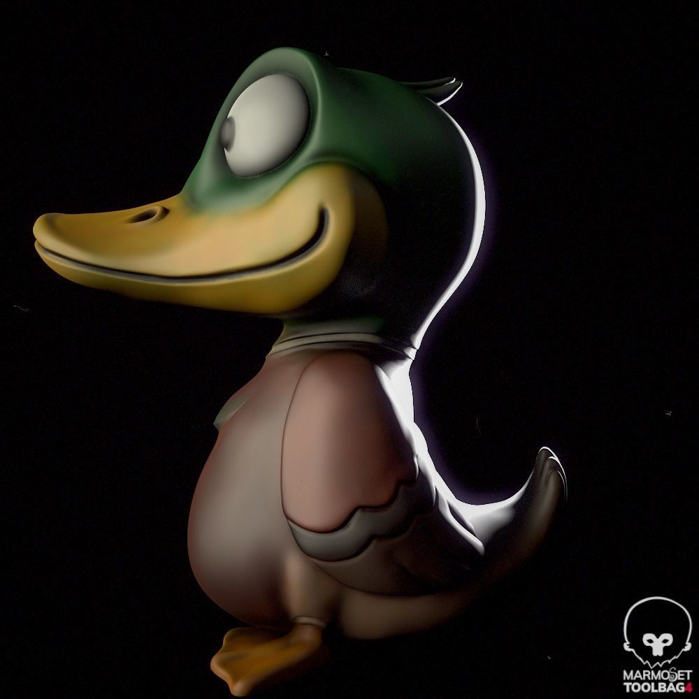 Ducky Saurus 3D model 3D printable | CGTrader