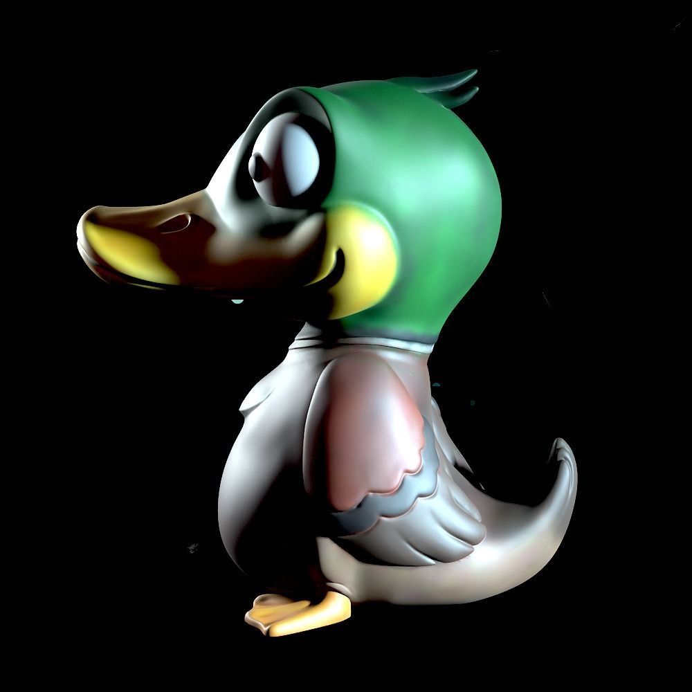 Ducky Saurus 3D model 3D printable | CGTrader