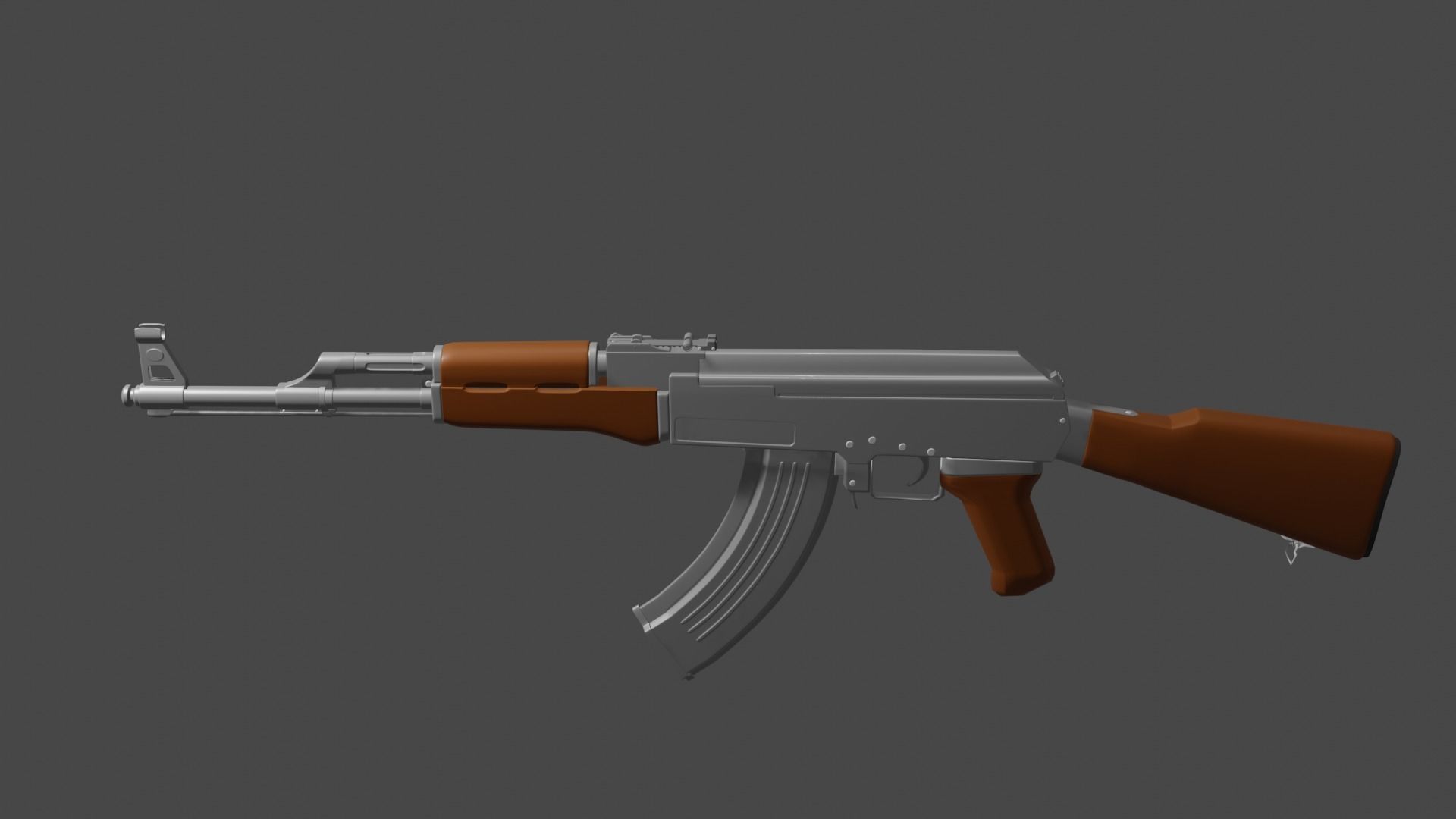 AK-47 free 3D model | CGTrader