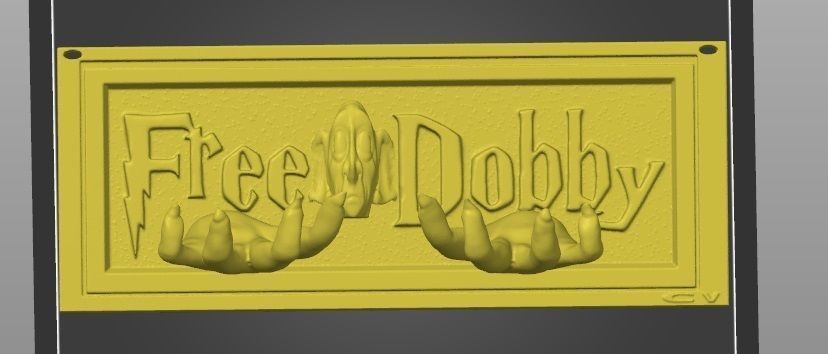 free doby free 3D model 3D printable | CGTrader