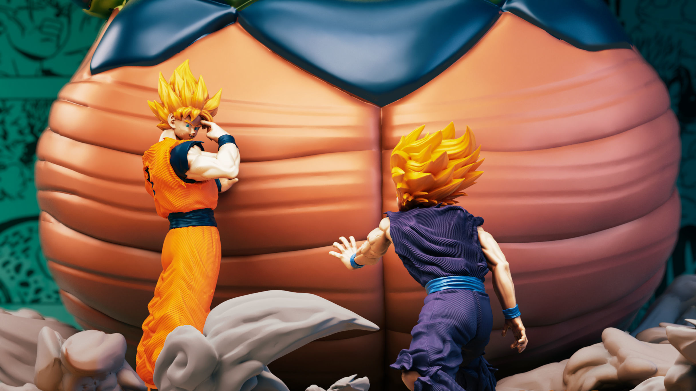 Cell Exploding 3D model 3D printable | CGTrader