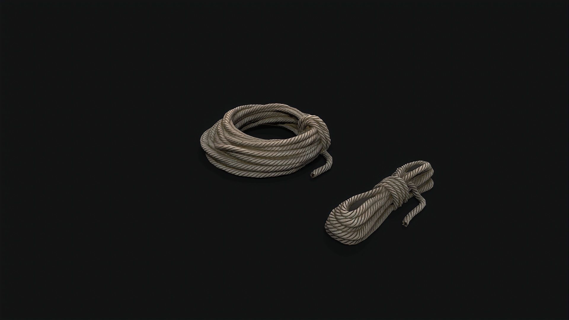 3D model Ropes pbr VR / AR / low-poly | CGTrader