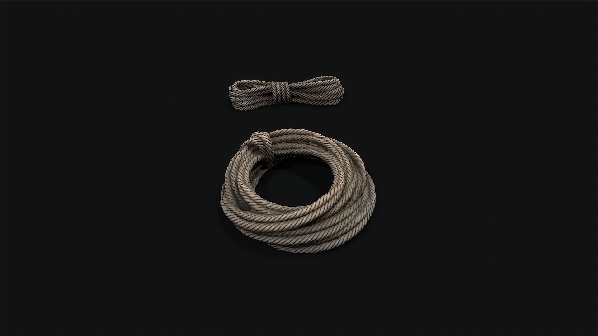3D model Ropes pbr VR / AR / low-poly | CGTrader
